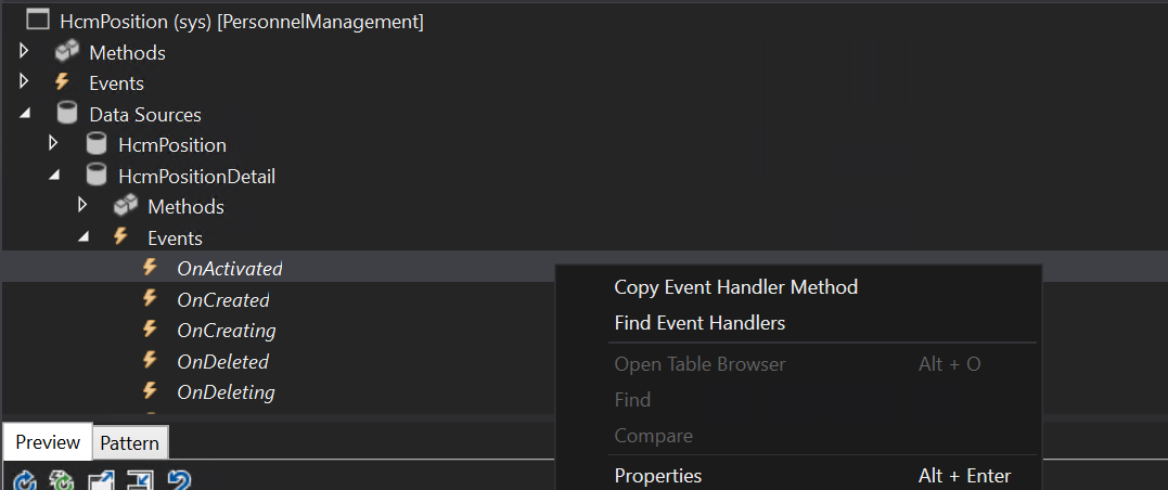 OnActivated form method EventHandler X++ D365FO - Monsieur Winner